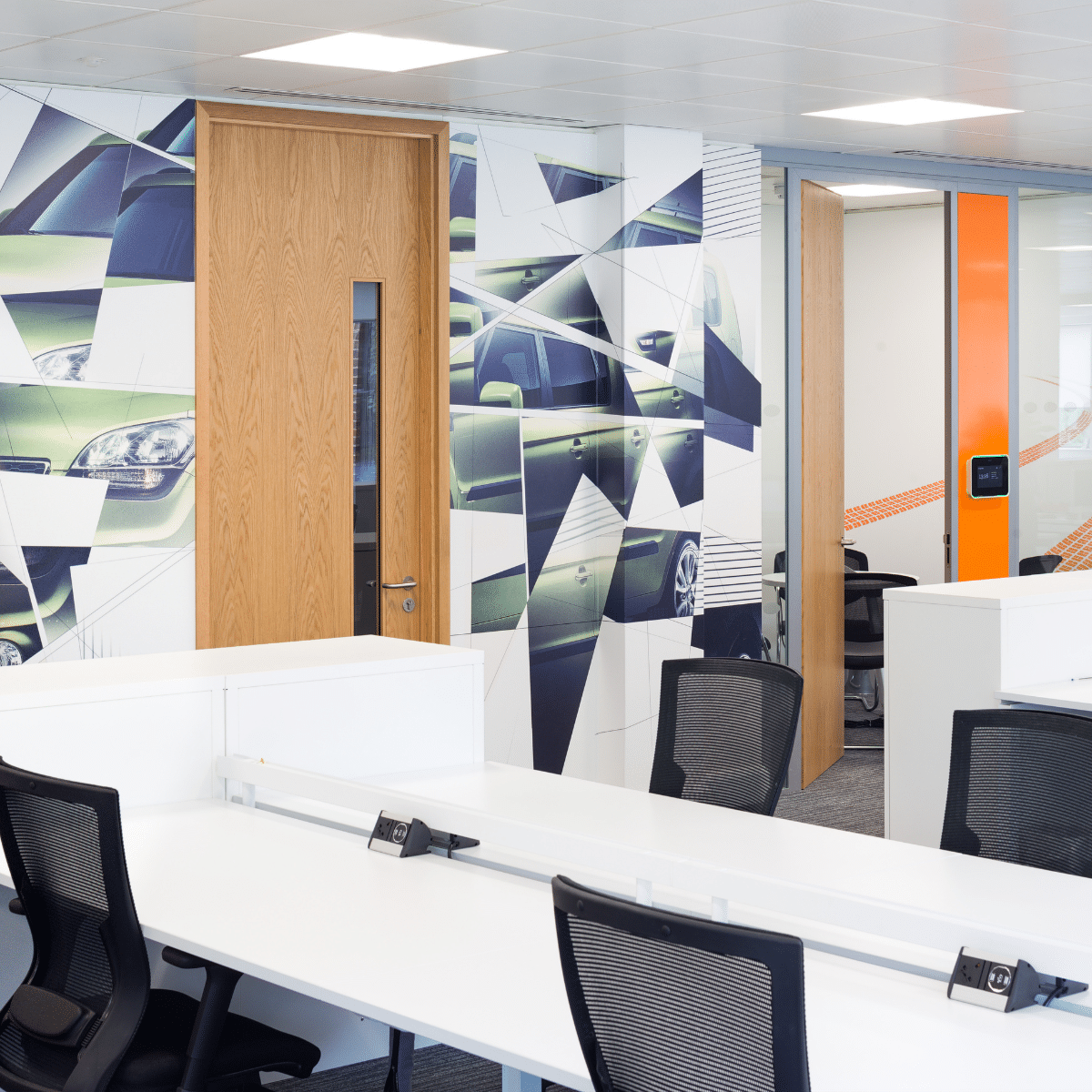 Kia Motors | Office Fit-Out, Walton on Thames